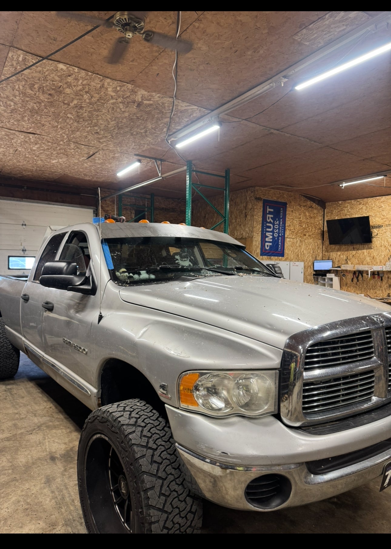 03-09 Dodge 2500, 3500, 4500+ 11" Drop Visor | RKINDUSTRIES